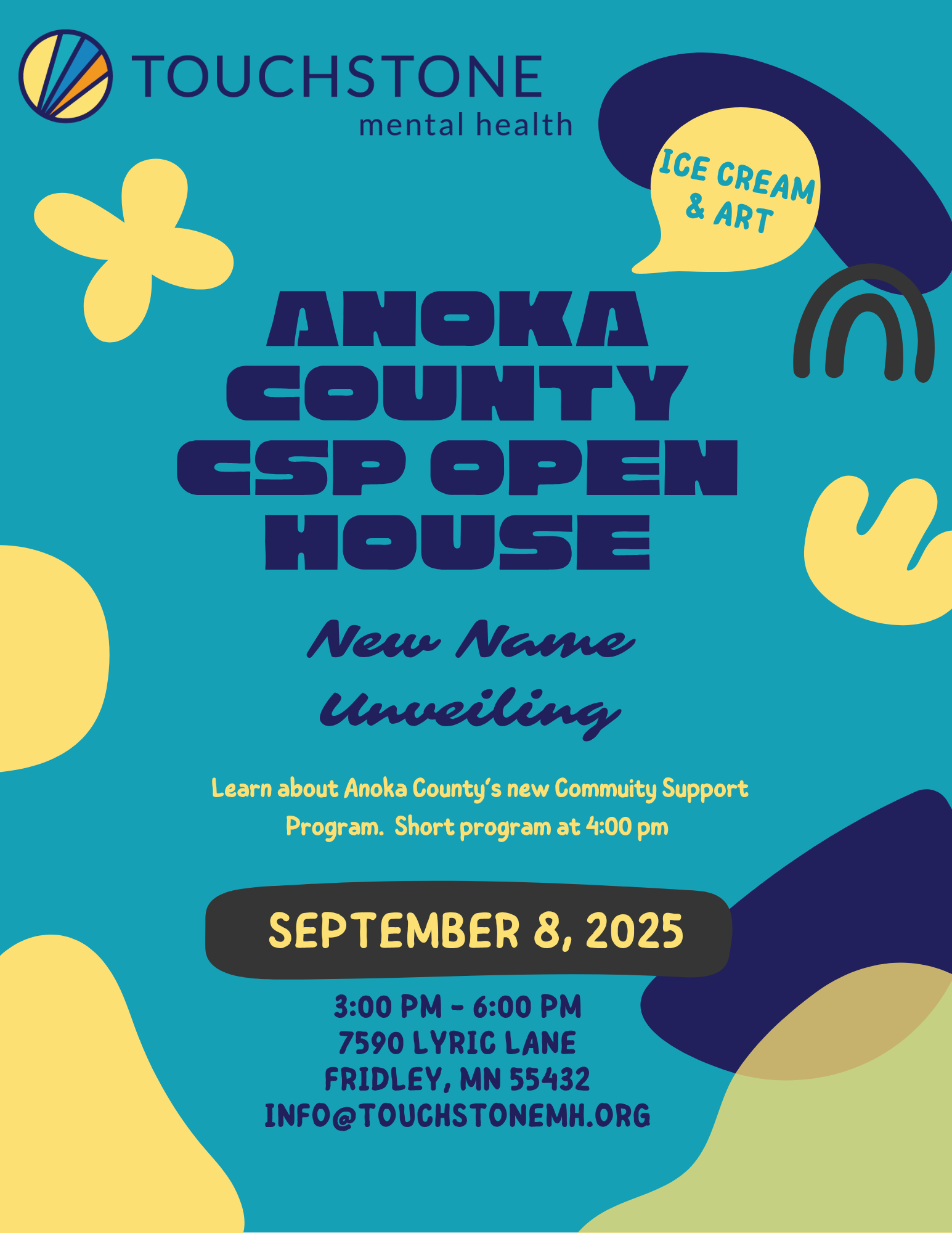 Welcome New Board Members & Fall Updates - Touchstone Mental Health